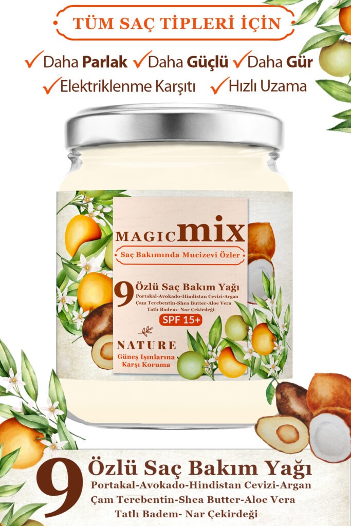 Magic Mix 9 Özlü Saç Güçlendirici ve Besleyici Nedir, Ne İşe Yarar ...