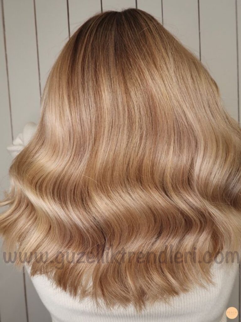 Işıltılı Bal Köpüğü Saç Rengi Tonu, Boyası ve Saç Modelleri – Güzellik ...